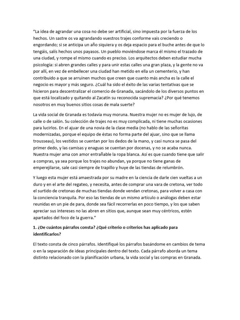 Elaboración de parrafos | PDF