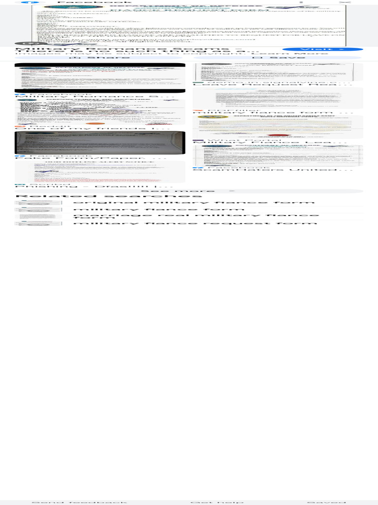 Military Fiance Leave Form - Google Search 2 | PDF