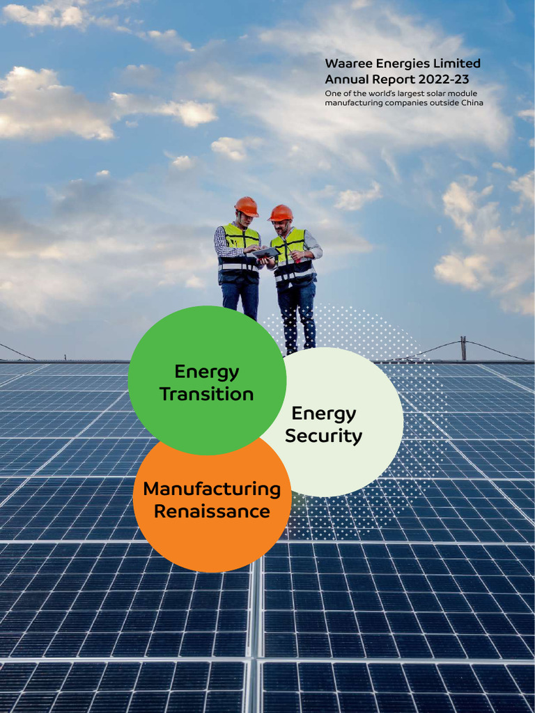 Waaree Energies Limited Annual Report 2022 2023 Compressed 1 0f50d6432d | PDF