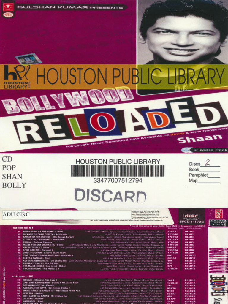 CD Bollywood-Reloaded Shaan | PDF