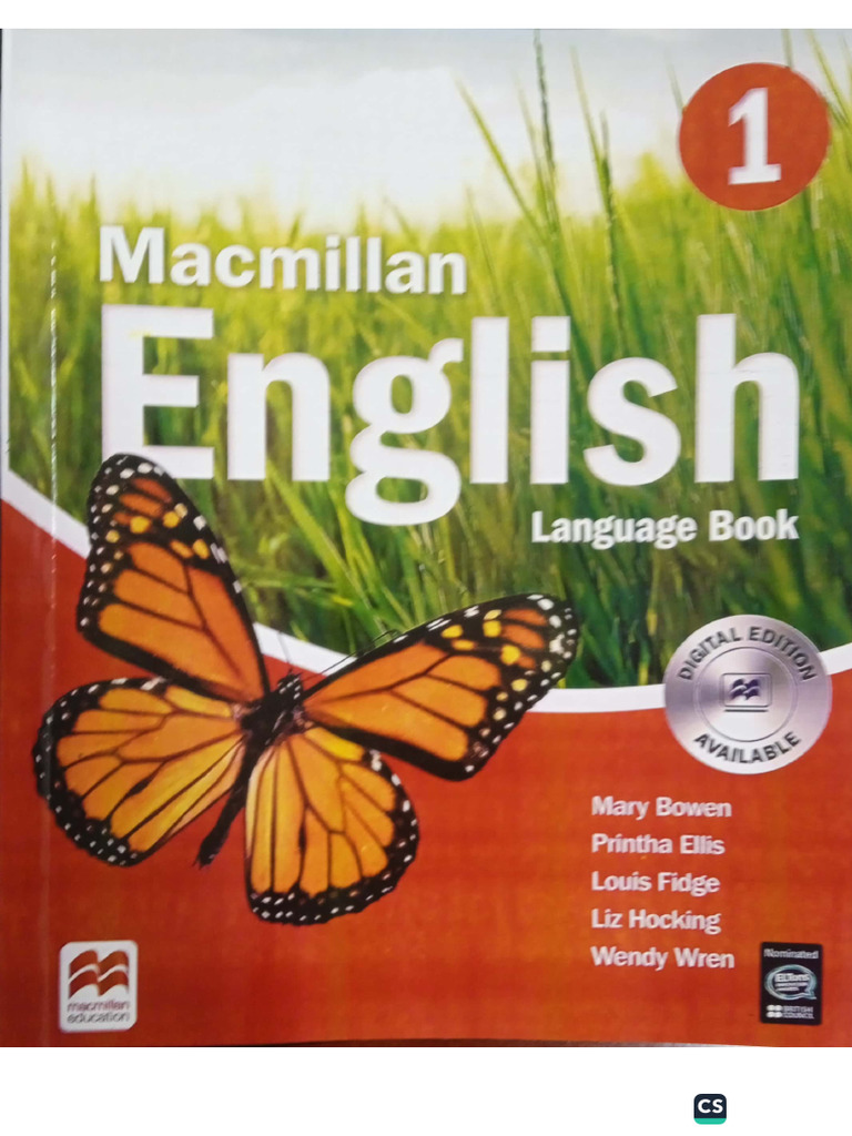 Macmillan English Language Book Grade 1 | PDF