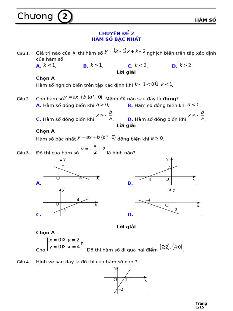 DS - C2 - Ham So Bac Nhat | PDF