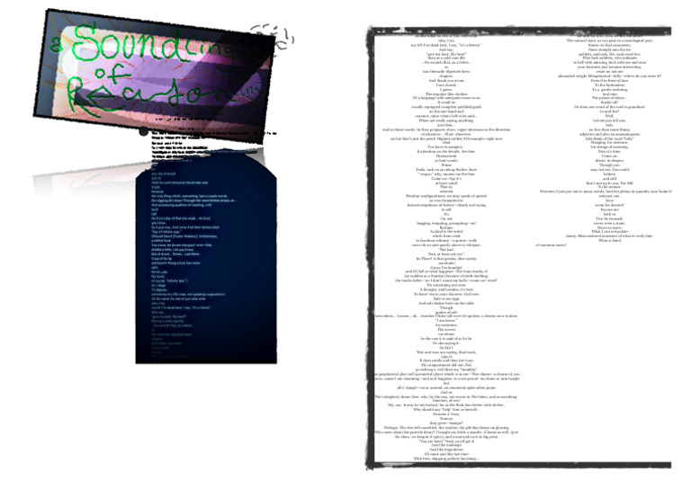 Sounding of Reasoning (Past Redemption Ramble) | PDF