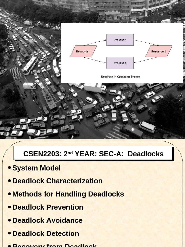 CSEN2203-Deadlocks | PDF