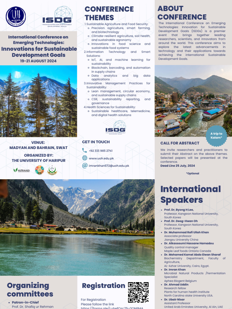 ISDGs Conference - 2024 | PDF