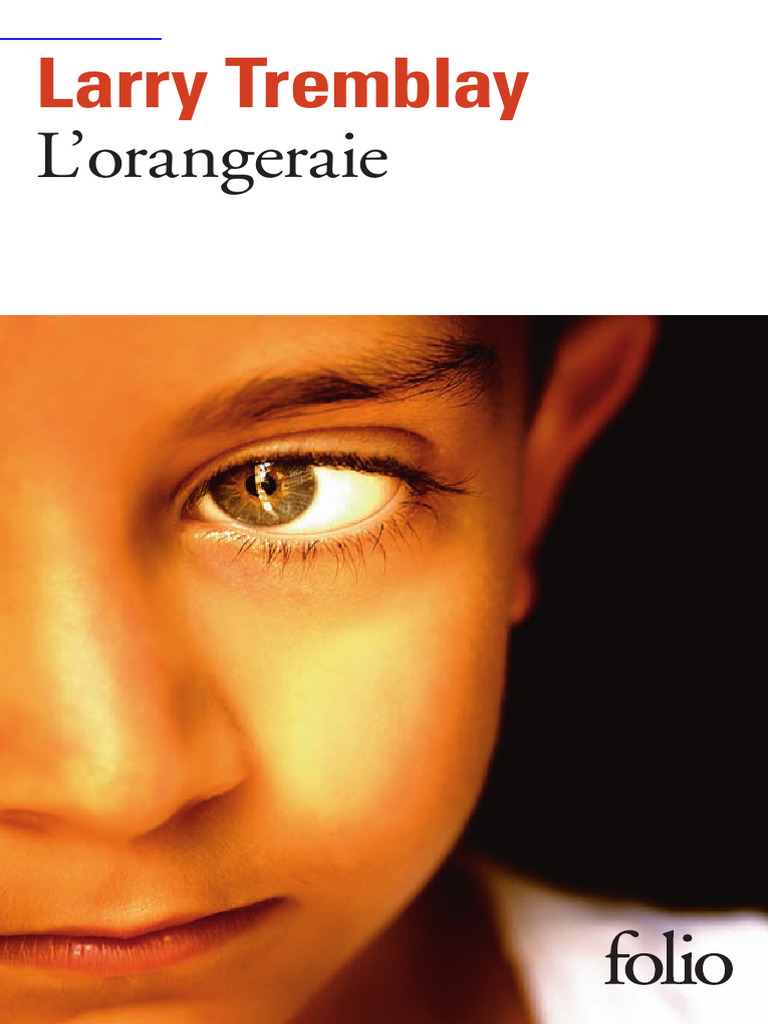 Larry Tremblay: L'orangeraie | PDF