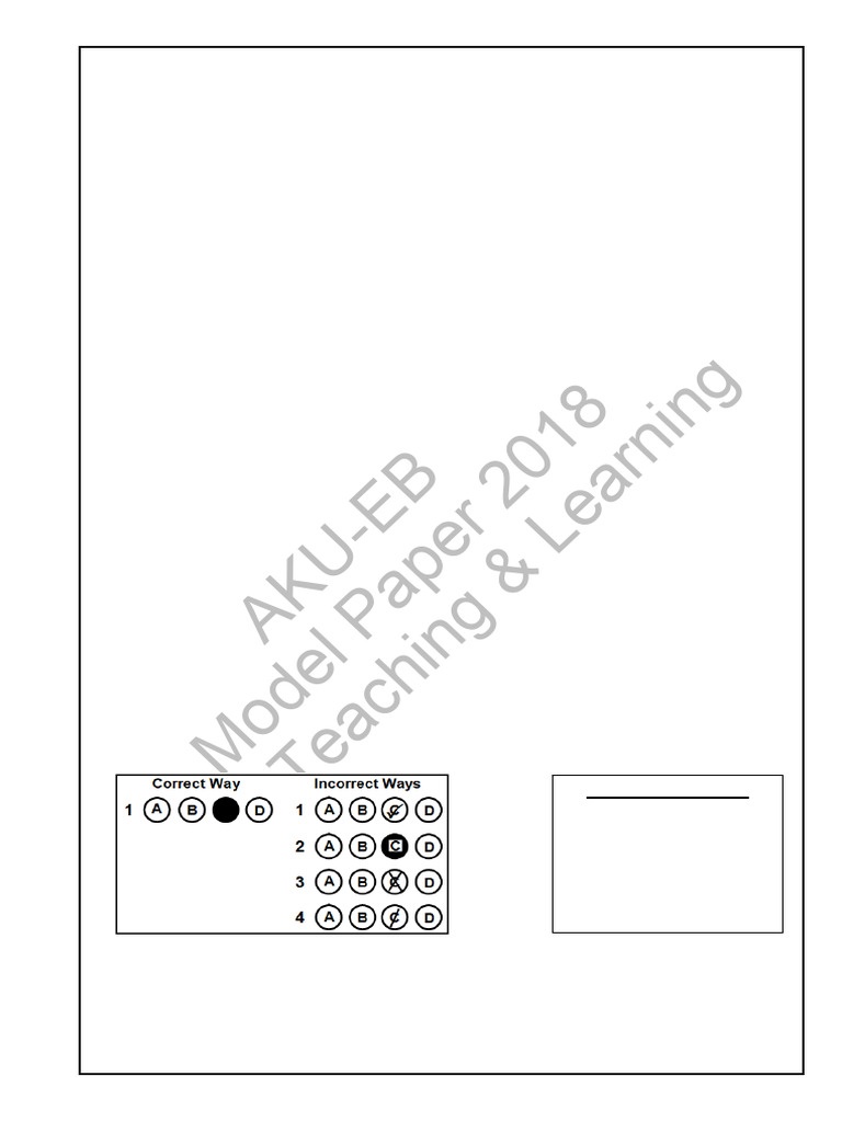 Mathematics Model Paper IX (Paper I) | PDF