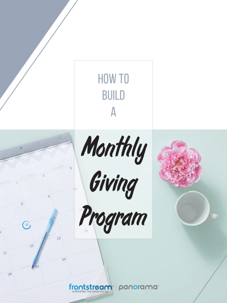 Monthly Giving Program Ebook 03122018 | PDF