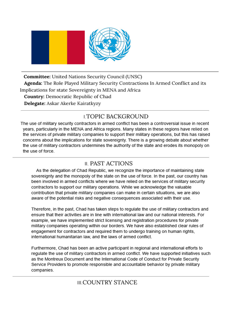 Chad Republic | PDF