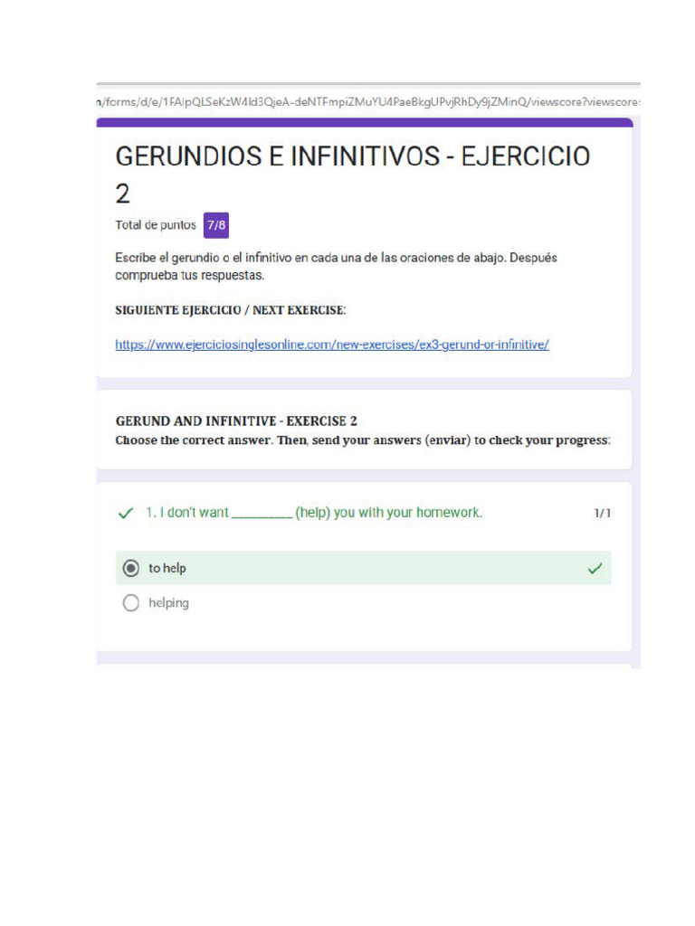 Unit 6 Geround and Infinitive | PDF
