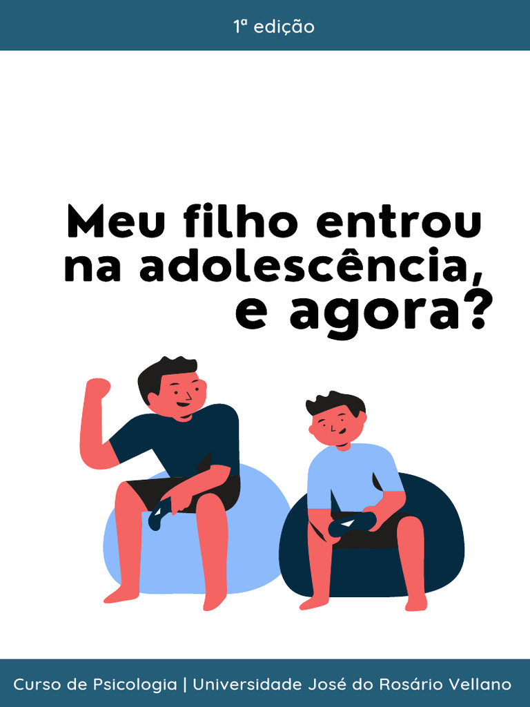Meu Filho Entrou Na Adolescencia e Agora Autor Emanuely Moraes Siquiera ...