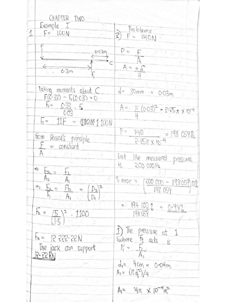 MEG 222, Chapter 2, Solutions | PDF
