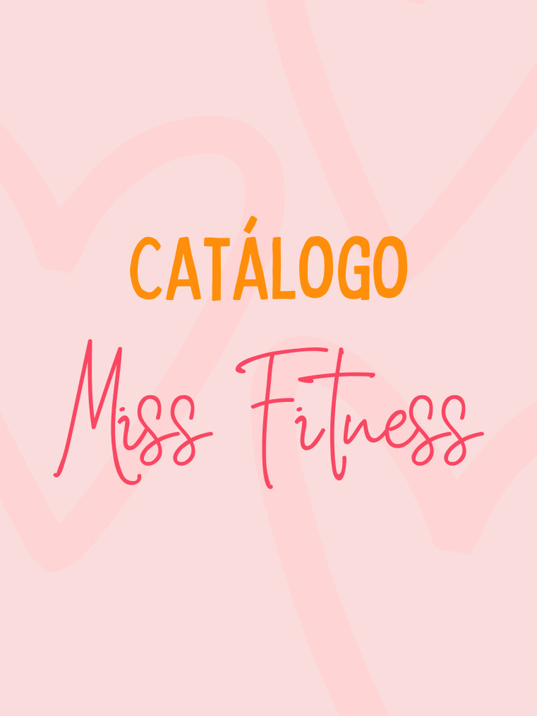 Catálogo Miss Fitness | PDF