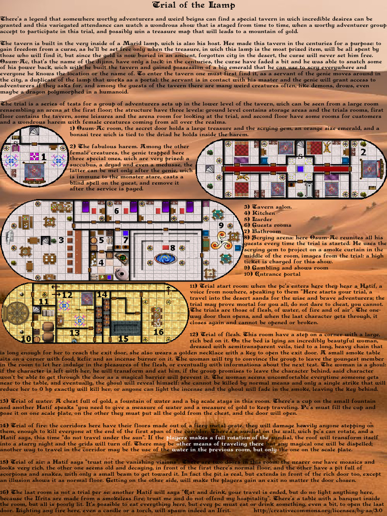 E13 - Pasquale Camuso - Trial of The Lamp | PDF