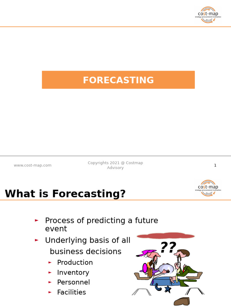 Lecture 3 FORECASTING | PDF