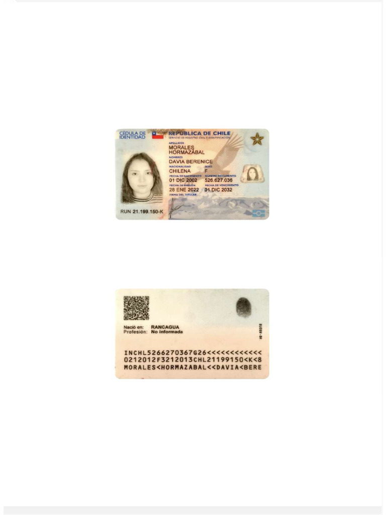 Fotocopia Carnet | PDF