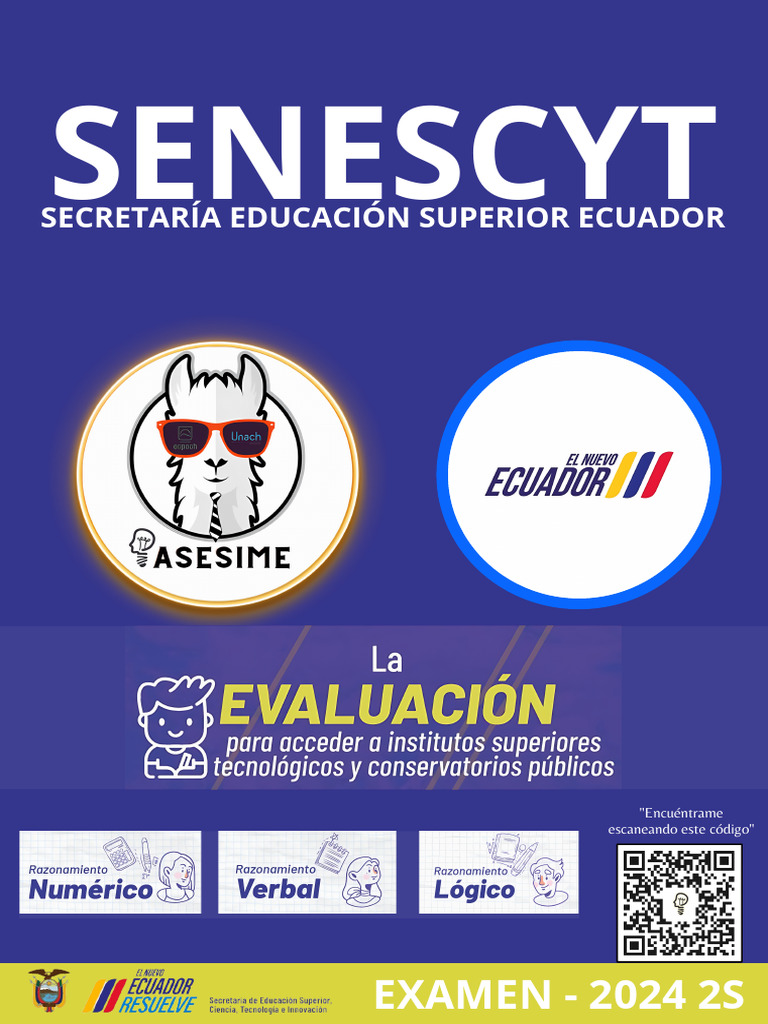 LIBRO SENESCYT 2024 - B ASESIME - S | PDF