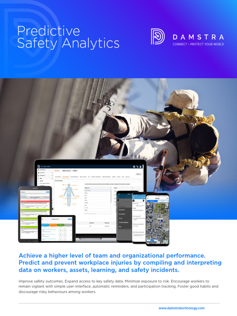 Predictive Safety Analytics Brochure - AUZ | PDF