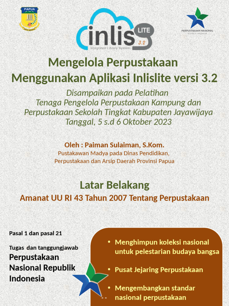 Materi Inlislite | PDF