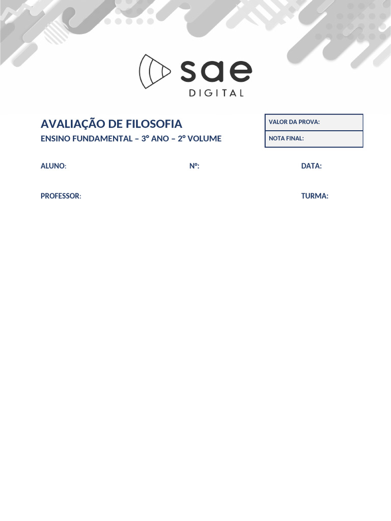 Sae 2022 3ano Ef1 Livro2 Filosofia | PDF