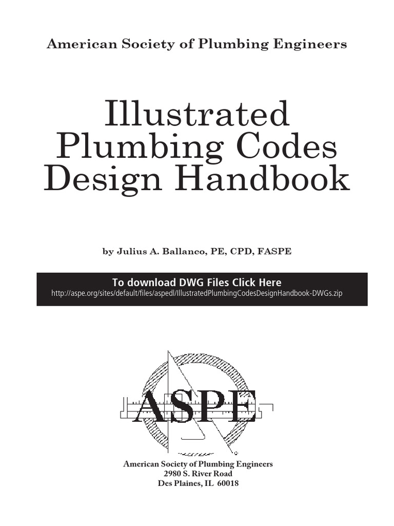 Illustrated Plumbing Codes Design HB | PDF