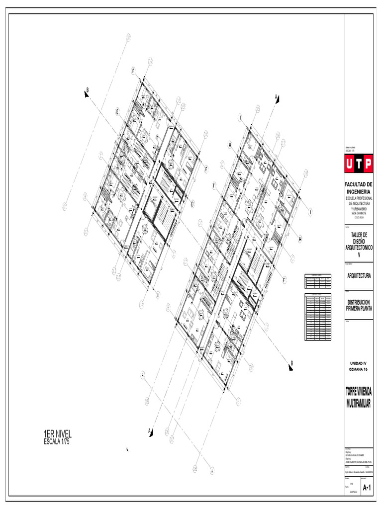 1er Nivel Multifamiliar | PDF