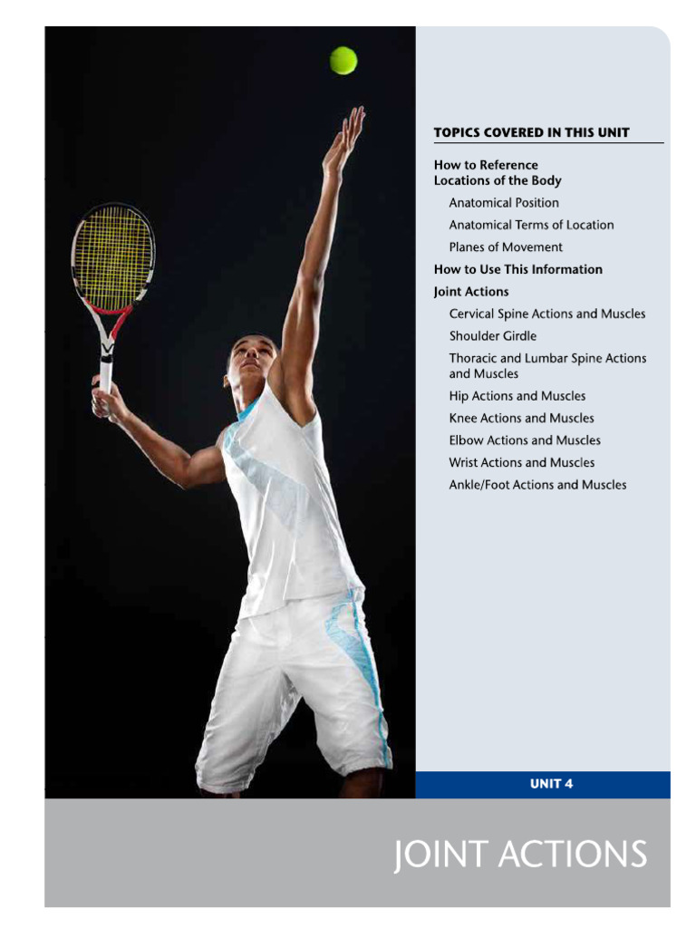 Corrective Exercise Unit 4 | PDF