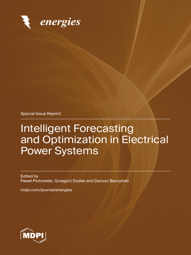 Intelligent Forecasting and Optimization in Electrical Power Systems | PDF | Weather Forecasting ...