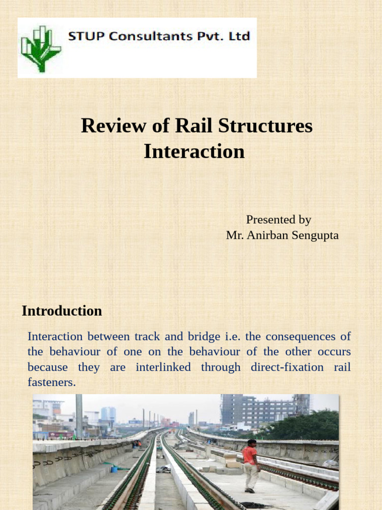 Rail Structure Interaction | PDF