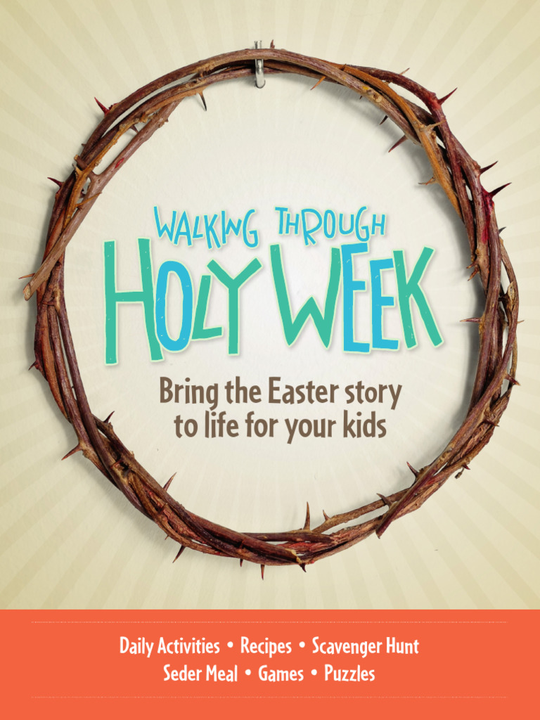 Walking Through Holy Week 2024 FINAL CA | PDF