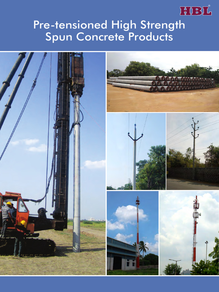 Spun Concrete Piles Brochure | PDF