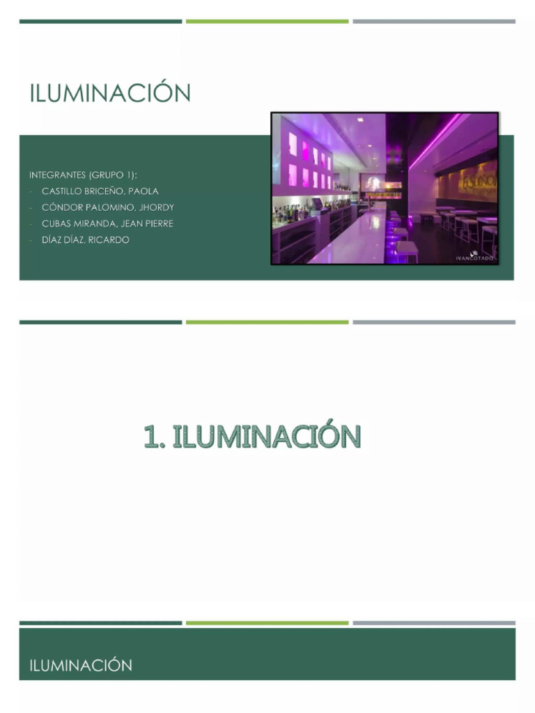 Iluminacion | PDF