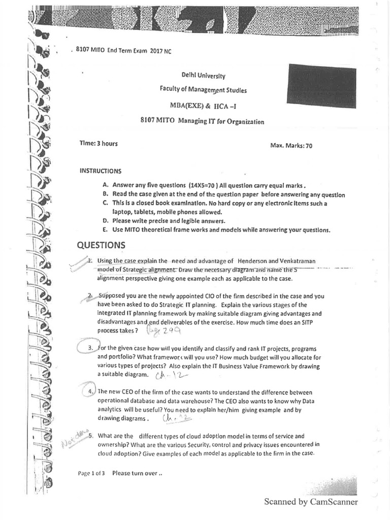 8107 Past Year Question Paper 108-116 | PDF