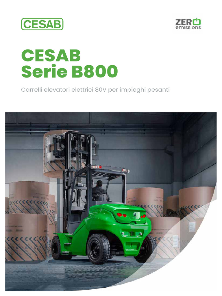 It Cesab b800 | PDF