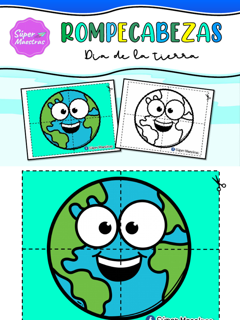 ROMPECABEZAS, Día de La Tierra | PDF