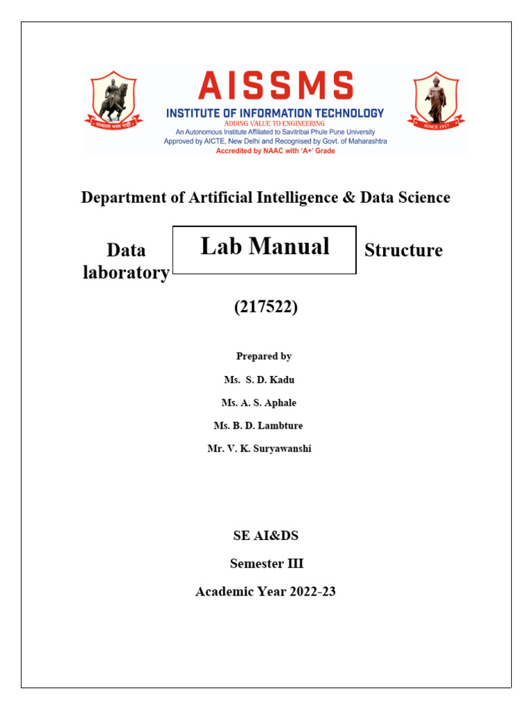 DSL Lab Mannual | PDF