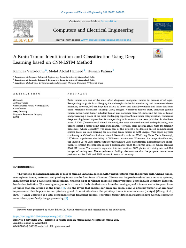 A Brain Tumor Identification and Classification Using Deep Learning ... A Brain Tumor Identification and Classification Using Deep Learning ...