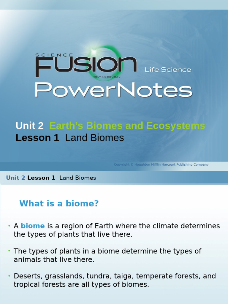 Land Biome | PDF | Grassland | Science & Mathematics