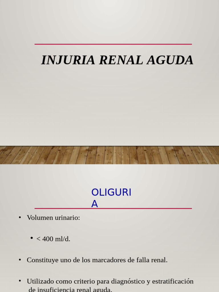 Injuria Renal Aguda | PDF