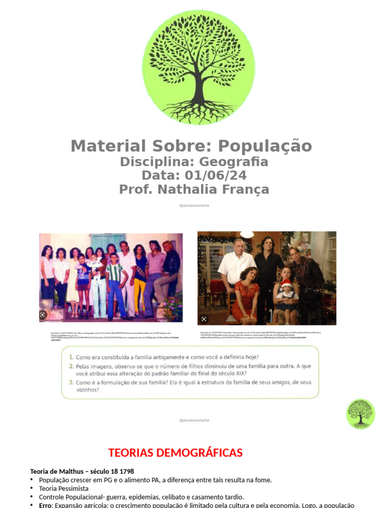 População PVS | PDF