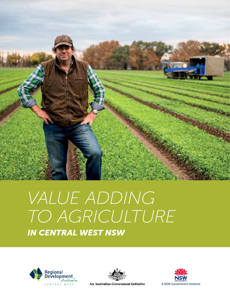 FINAL Value Adding To Agriculture | PDF