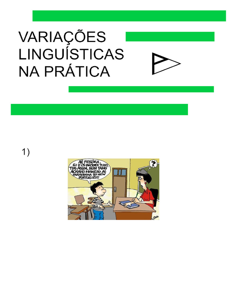 (Variação Linguística) Teste Aprofundamento (Curso UnB Expert) | PDF