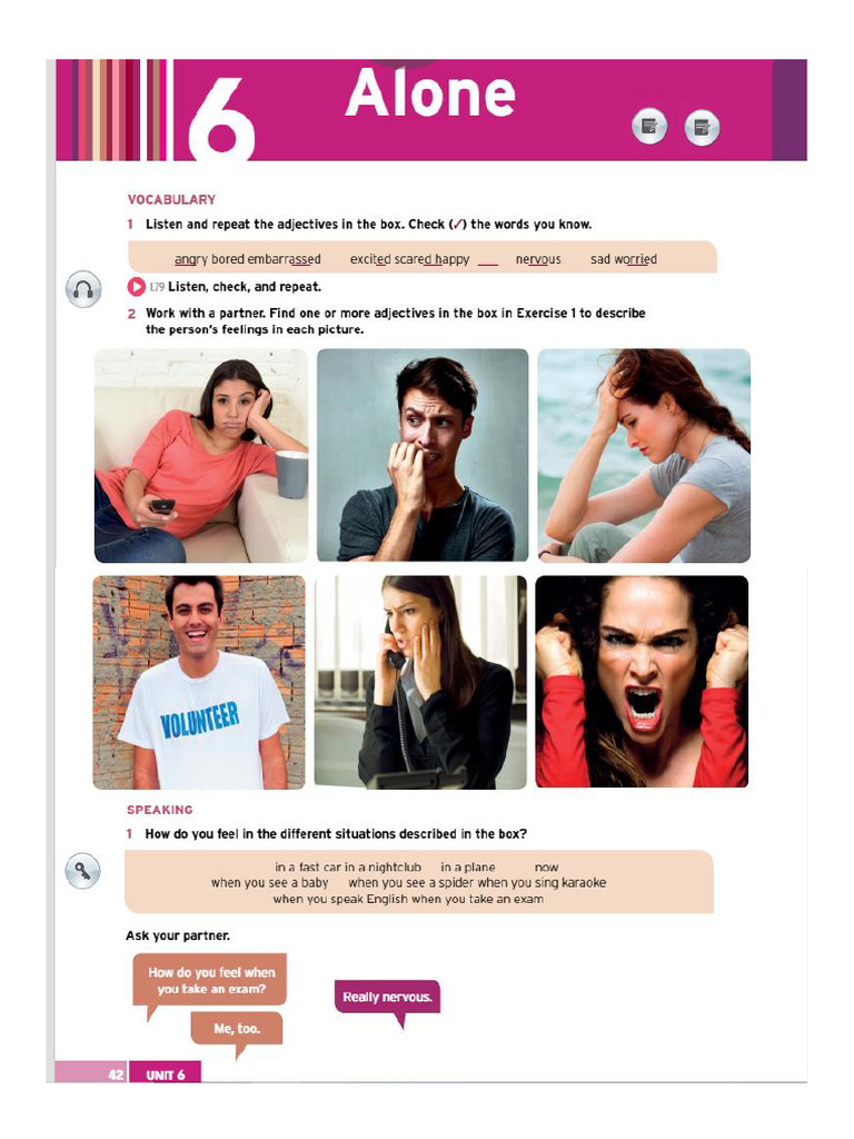 English Book Level A1 - Unit 6 | PDF