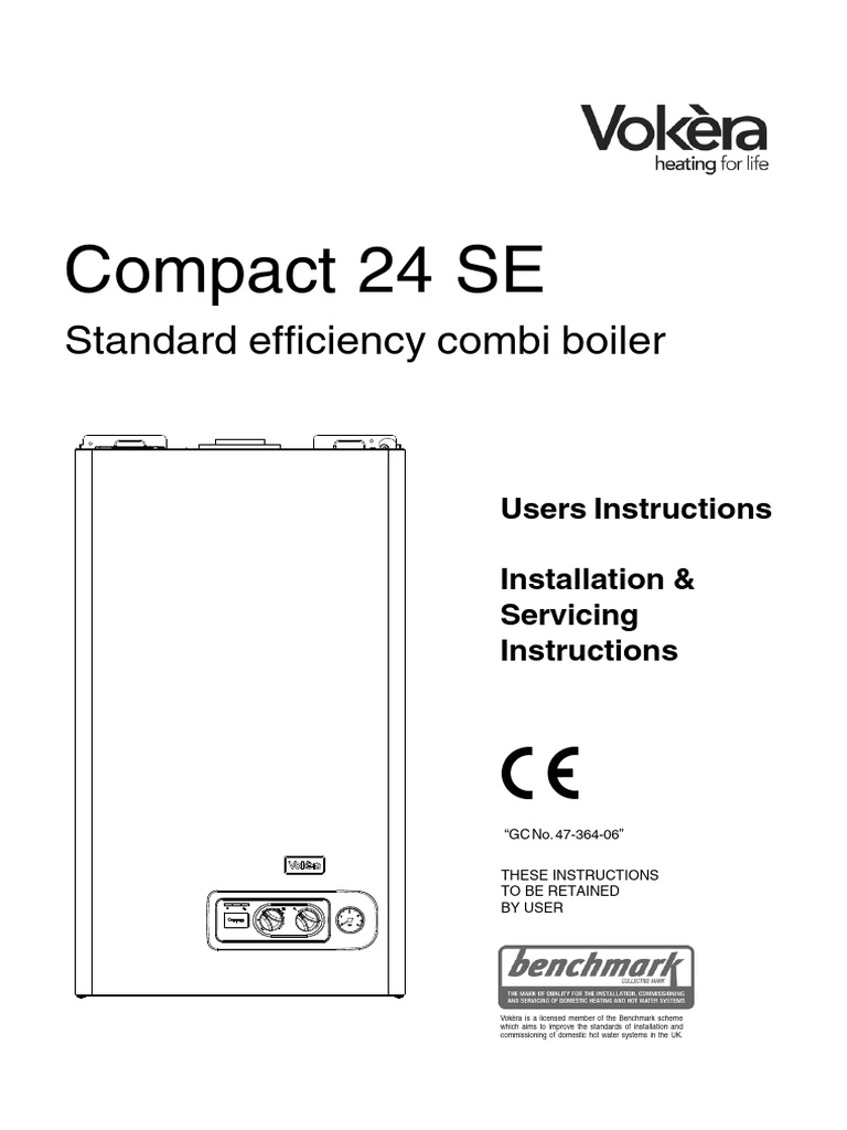 Vokèra Compact 24 SE Boiler Guide | PDF | Water Heating | Thermostat