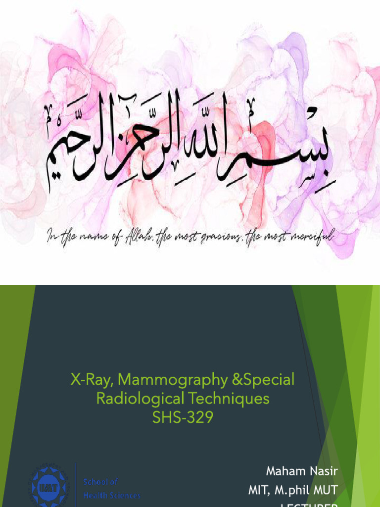 Lecture 15 Mammography | PDF | Mammography | Breast Cancer