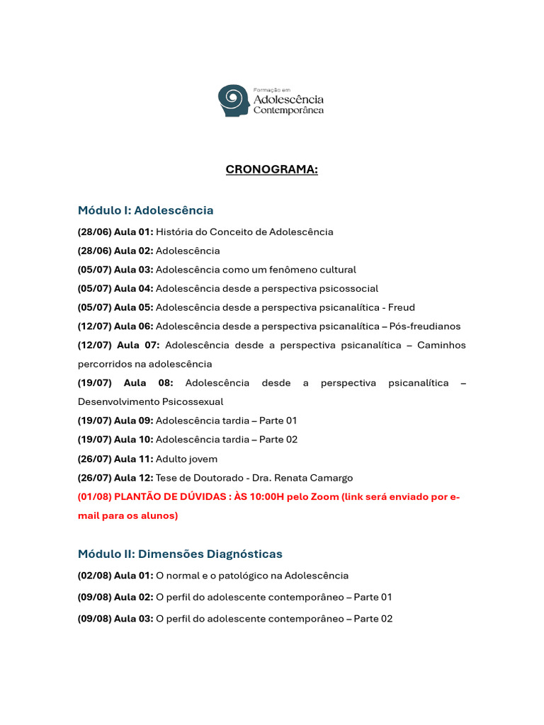 Cronograma Oficial FAC PDF | PDF