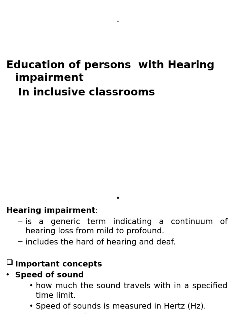 4 Hearing | PDF