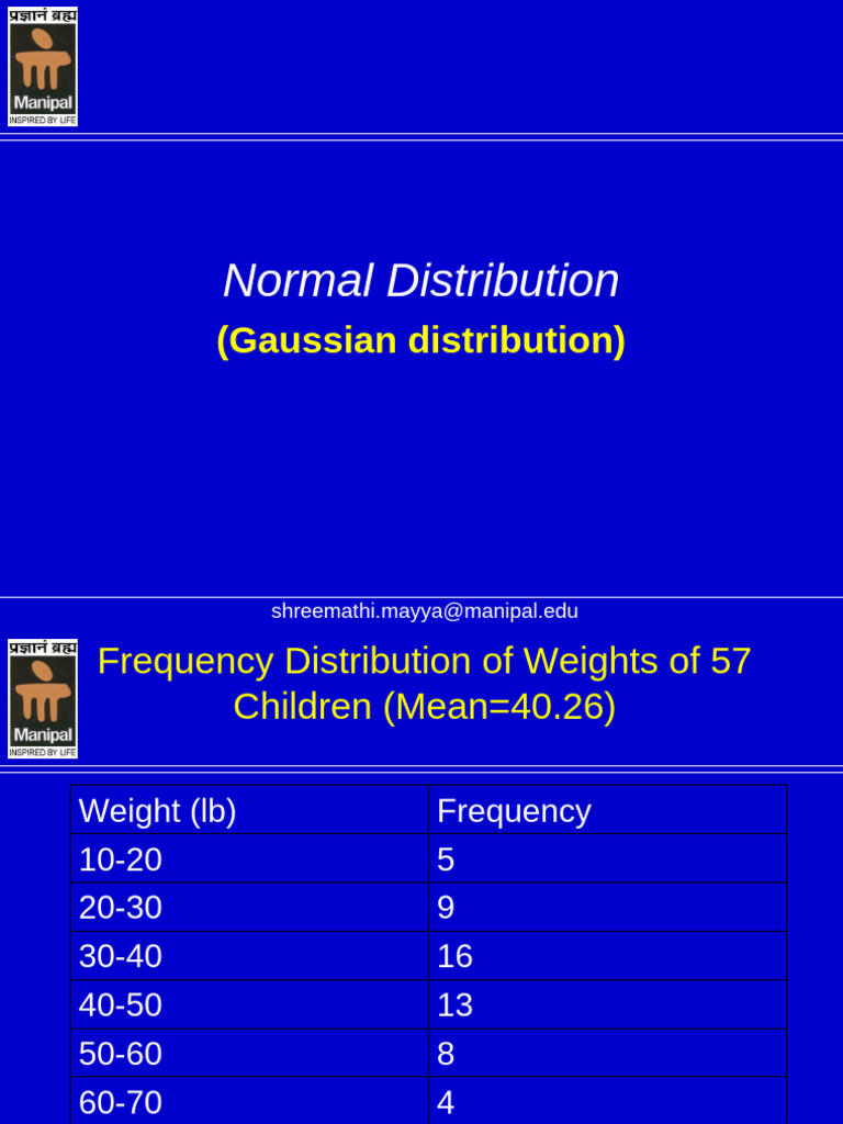 Class-4-Normal Distribution-Mpt | PDF | Standard Deviation | Teaching ...