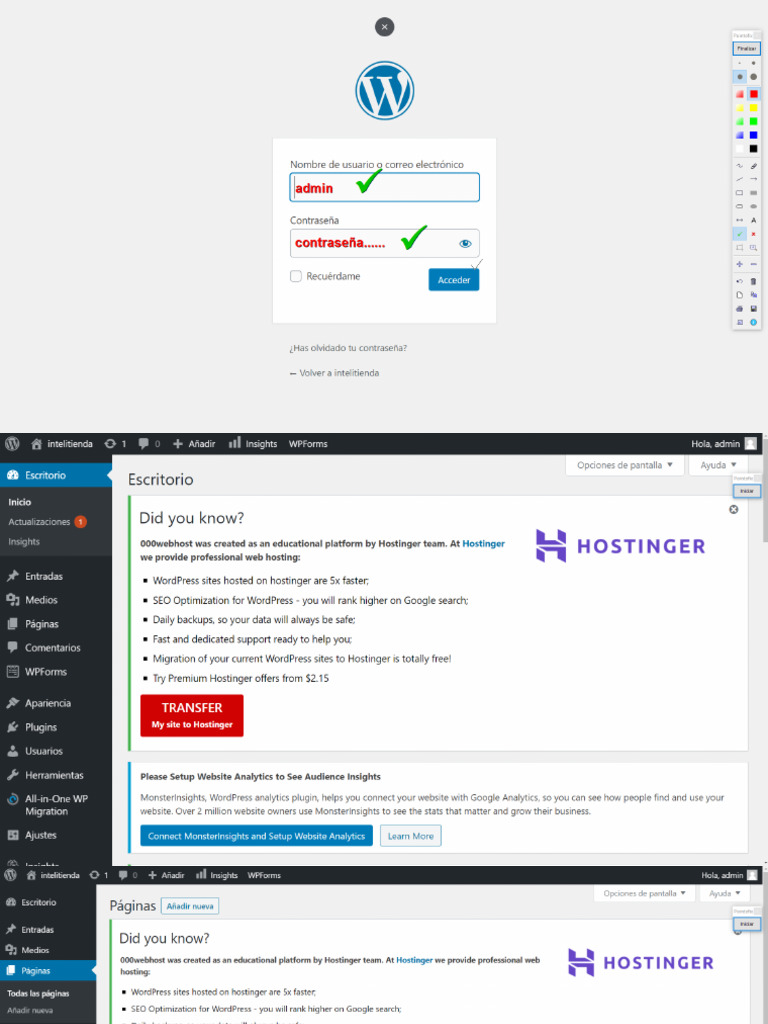 WebHost - Wordpress 02 000 | PDF
