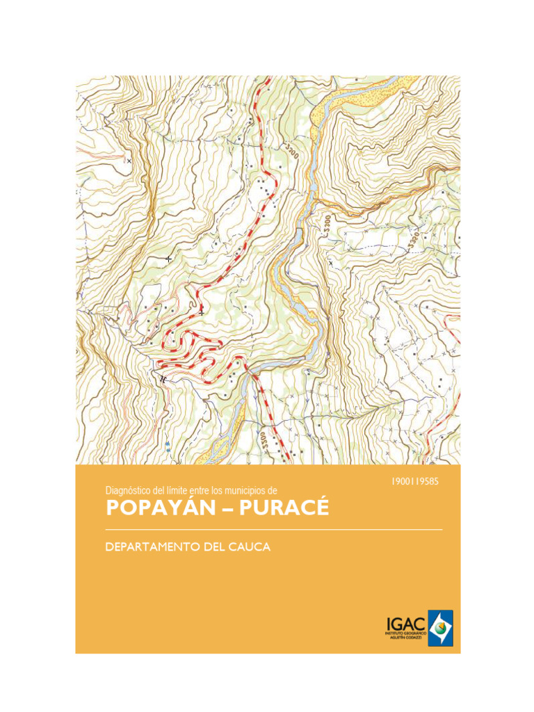 Diagnóstico Del Límite Entre Los Municipios Popayán - Puracé | PDF ...
